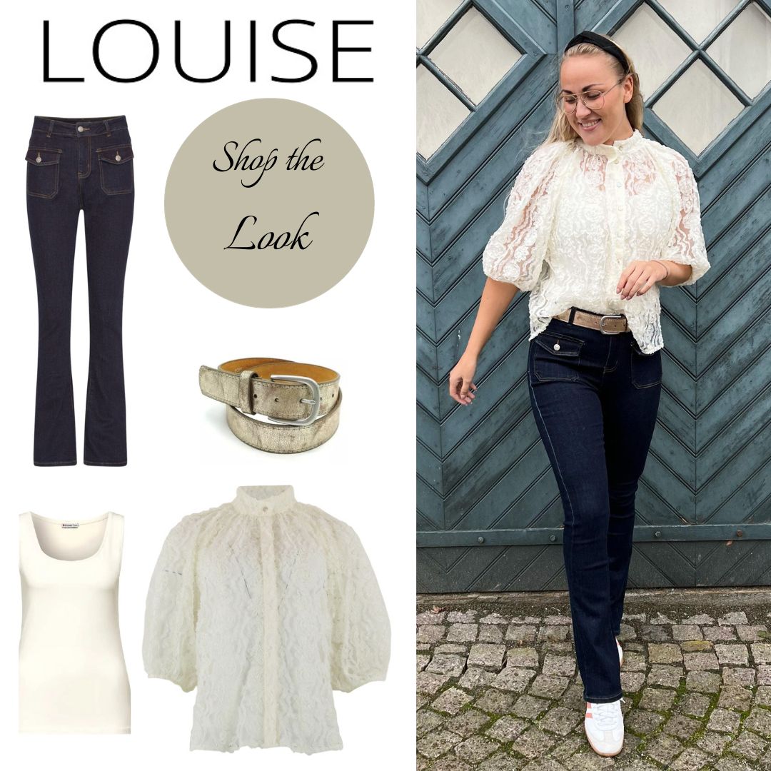 Sia creme lace Look - Louise-viborg