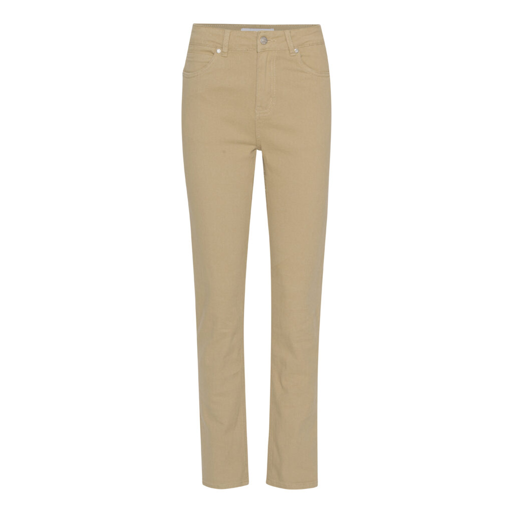 ASP Net pant dark sand - Louise-viborg